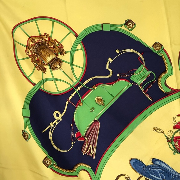 Hermes | Accessories | Hermsparis Silk Scarf Springs | Poshmark